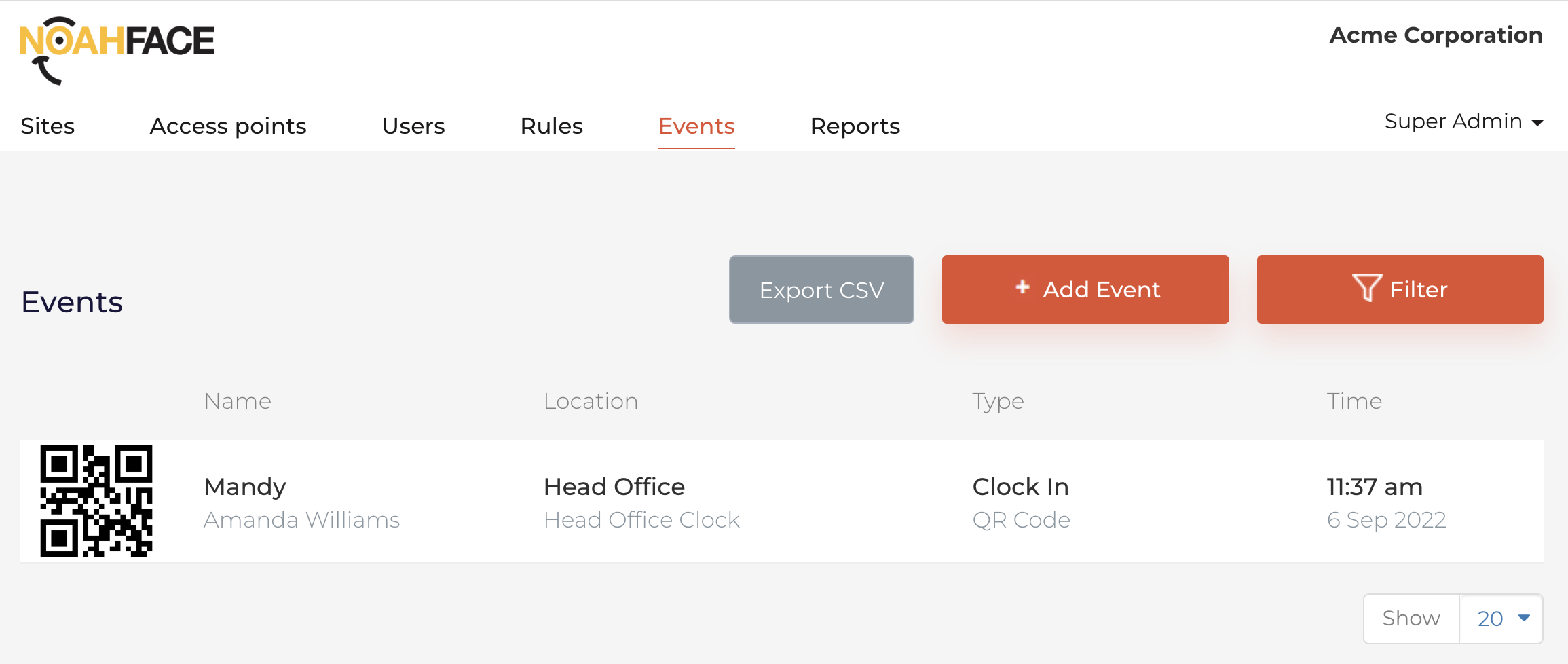 Identifying All Users Using QR Codes